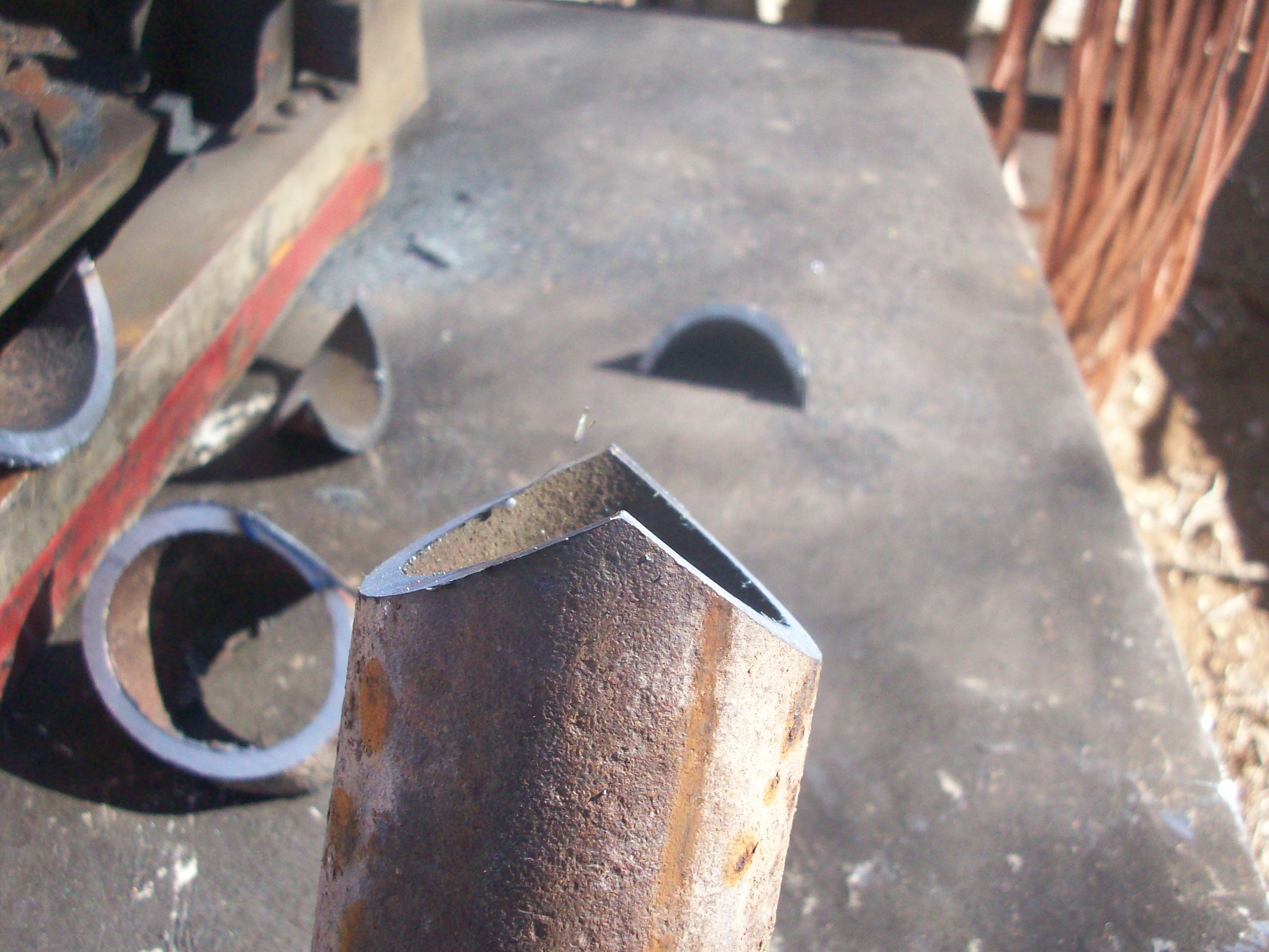 Pictures Of Saddles Cut With Chop Saw